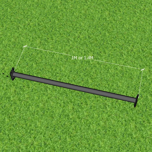 Height adjustable bar | The Garden Gym
