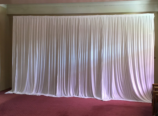 Backdrop with curtain | Magic Catering Equip