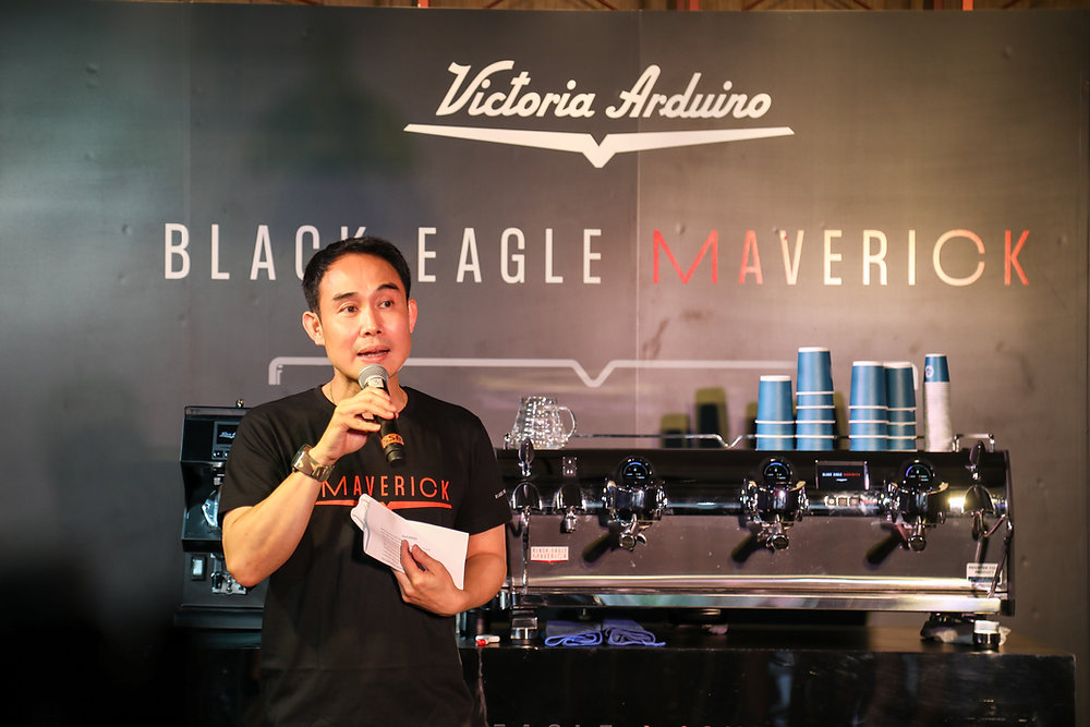 AROMA Presented Victoria Arduino Black Eagle Maverick