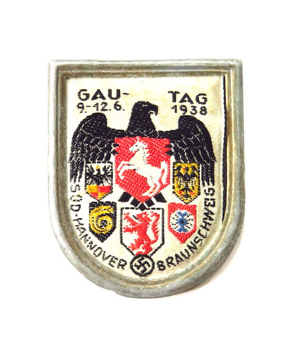 German Day Badge Gau-Tag 1938 Tinnie | Reds Militaria