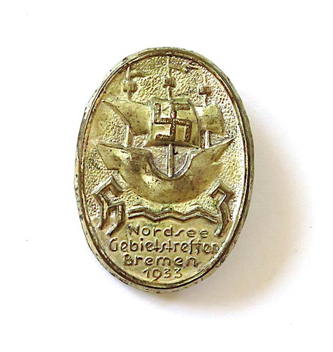 Hitler Youth Rally Badge Nordsee Gebietstreffen Bremen 1933 | Reds ...