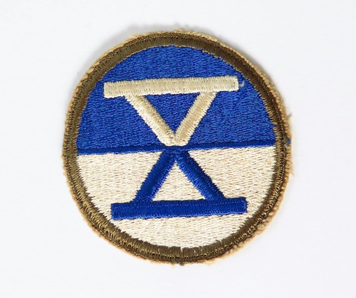 WW2 US 10th Corps Uniform Patch | Reds Militaria