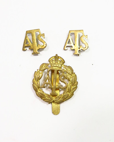 ATS Cap Badge & Collar Badges | Reds Militaria