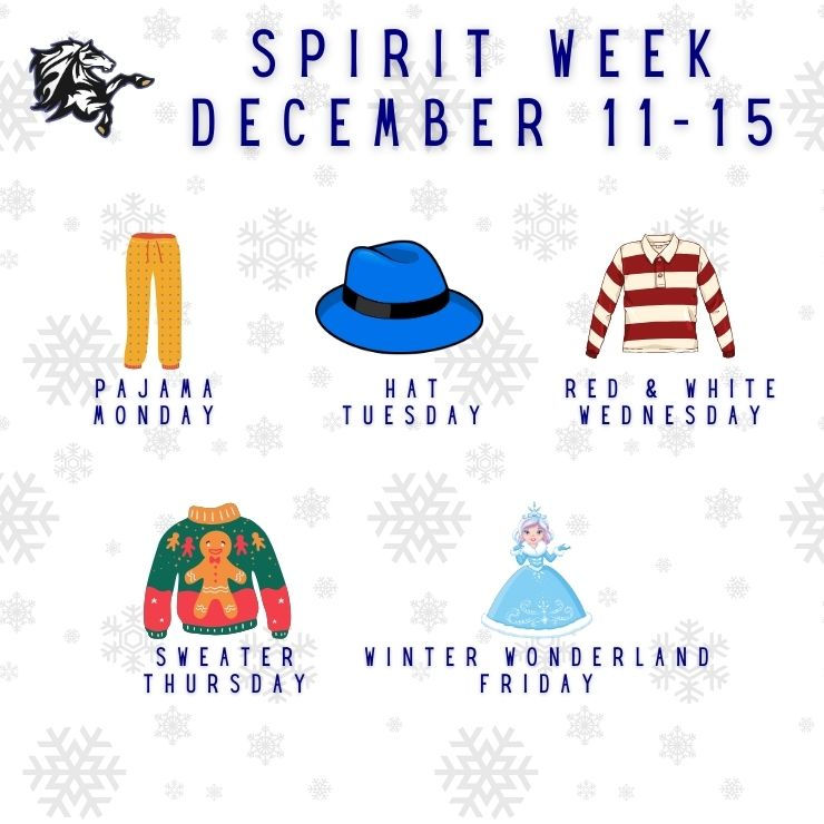 Dec 11-15 - Spirit Week