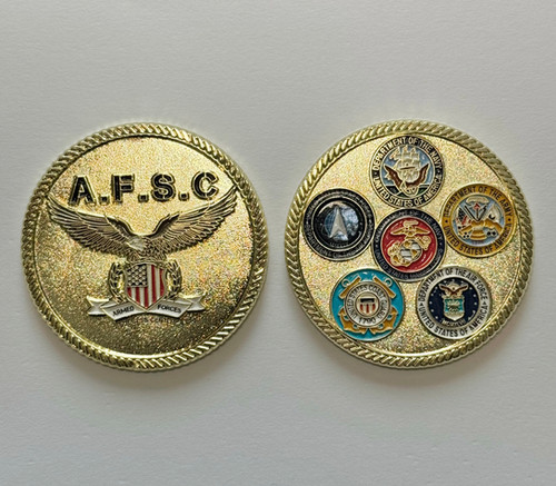 AFSC Challenge Coin | Armed Forces Success