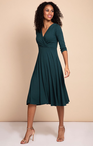 Annie Dress - Pine Green | Sheque