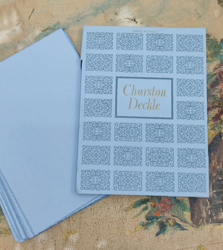 Vintage writing pad: Wedgwood Blue | Secretaire