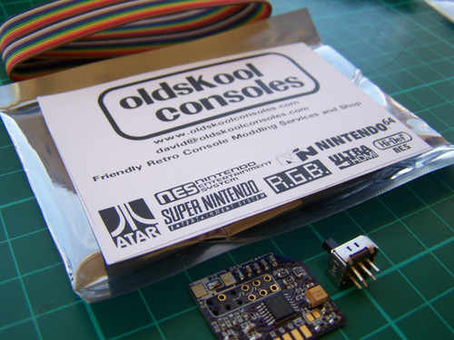Kit : RGB - SNES Mini / SFC Jr THS7374 Bypass Amp | oldskoolconsoles