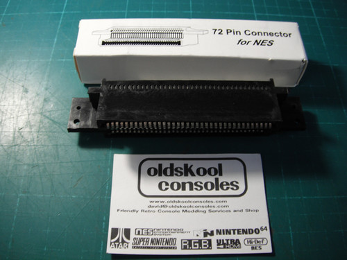 72 pin nes frontloader cartridge connector | oldskoolconsoles