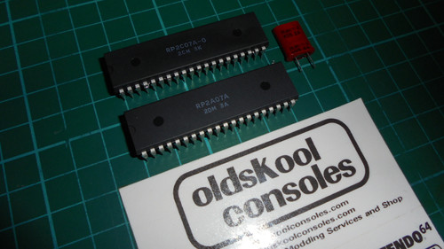 NES CPU , PPU, Crystal replacement set | oldskoolconsoles
