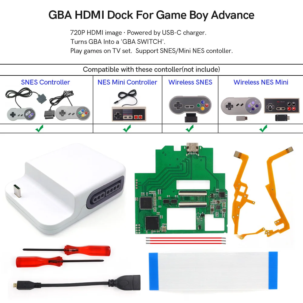 GBA HDMI Consolizer | oldskoolconsoles