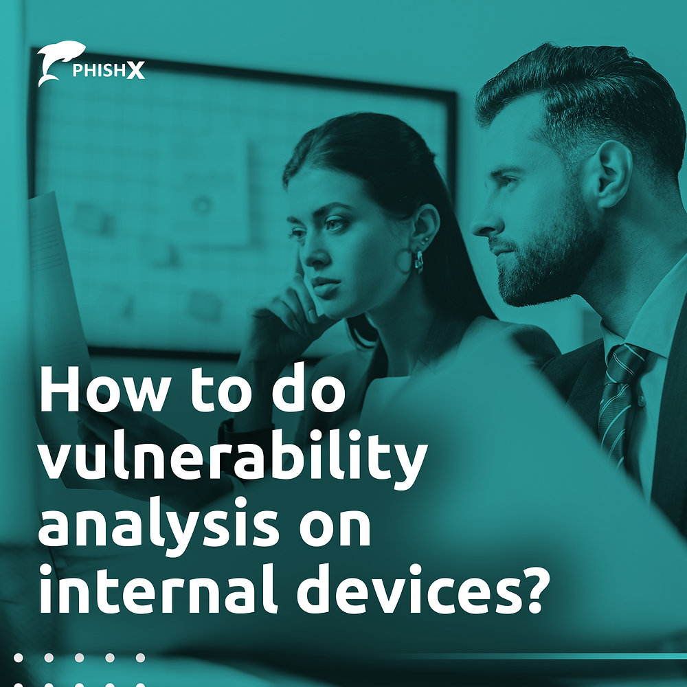 How to do vulnerability analysis on internal devices?