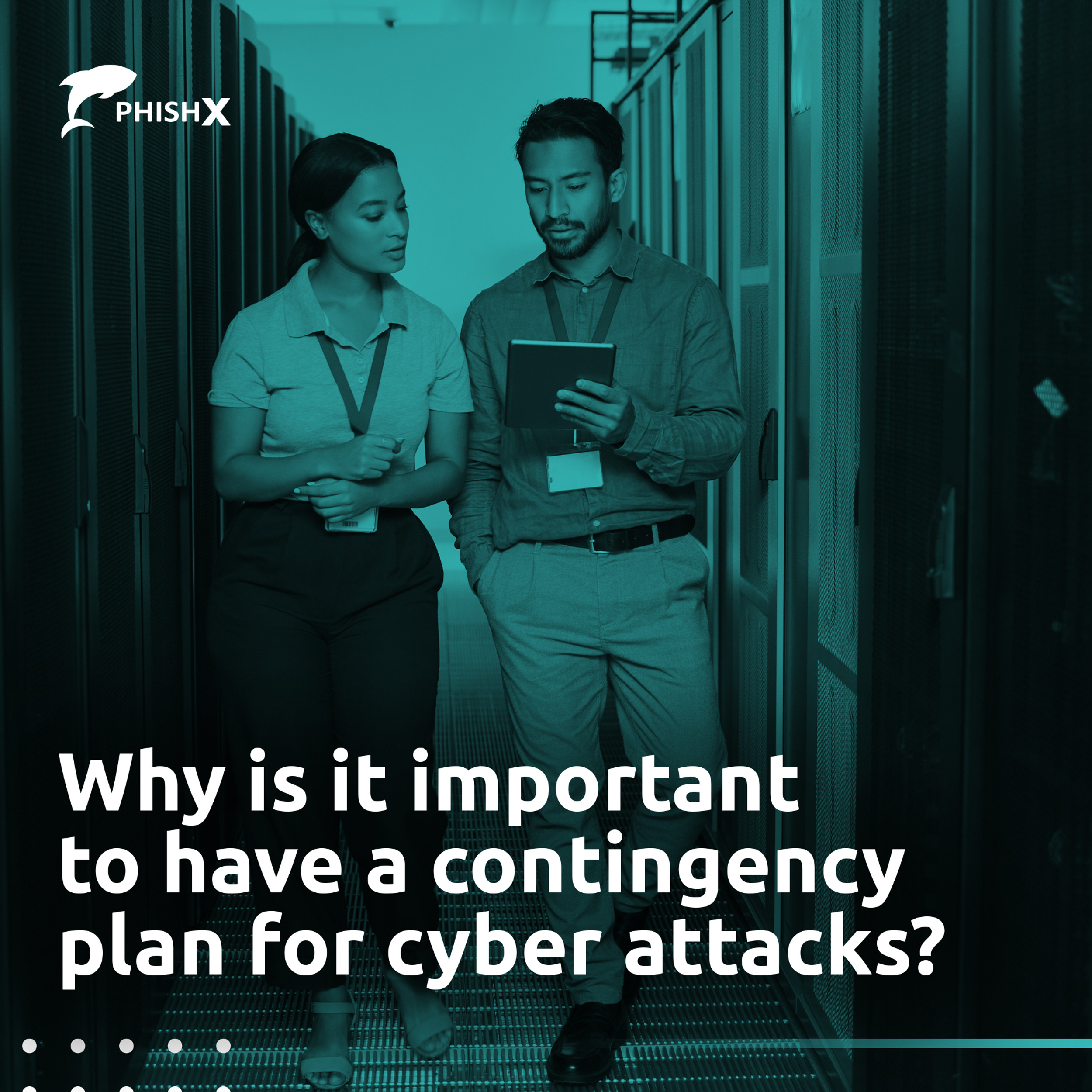 Why is it important to have a contingency plan for cyber attacks?