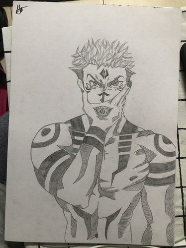 Jujutsu Kaisen - Sukuna #2 | Fine Line Designs