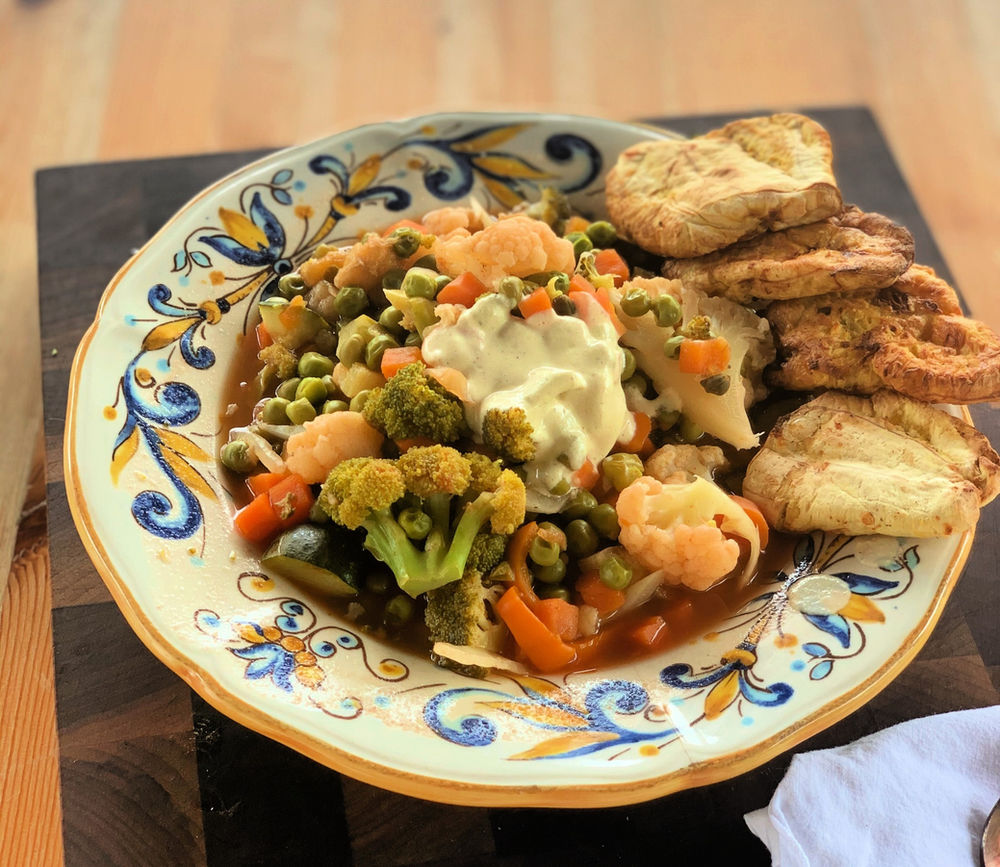 Guiso de Pitipua (guisantes verdes)