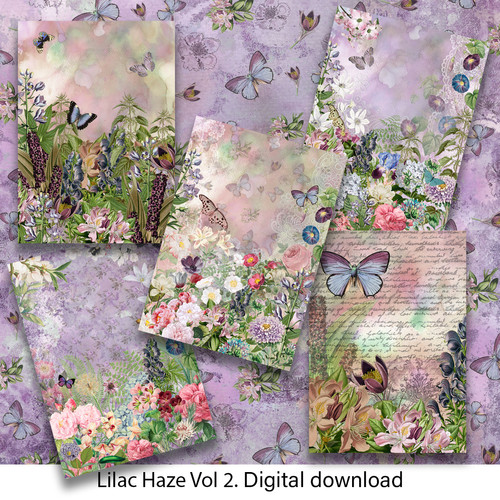 Digital download. Lilac Haze Vol 2 | janiesoriginals