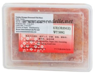 J TOBIKO orange 500g ( capelin roe ) japan | Cascadelle | MU