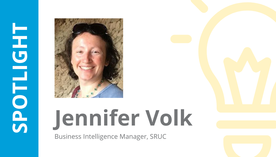 Spotlight: Jennifer Volk, Business Intelligence Manager, SRUC