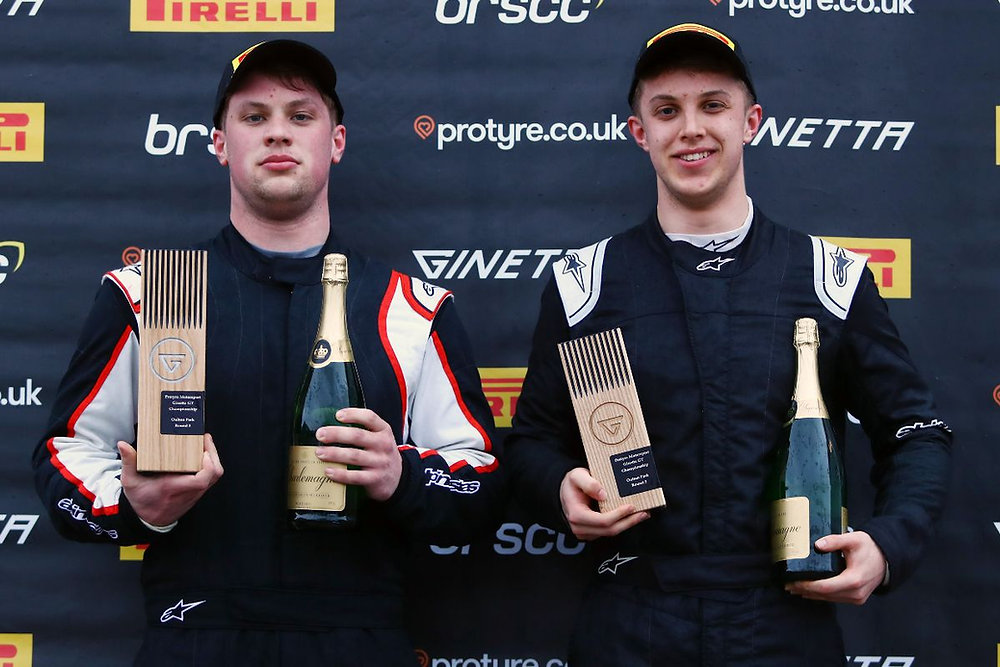 Xentek Motorsport Celebrate Four Podium Haul In 2024 Ginetta Season Opener