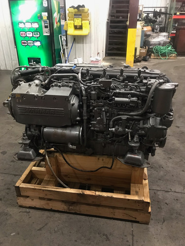 Yanmar 6LY2A-STP Marine Diesel Engine with ZF 280A Transmission (2:1 ...