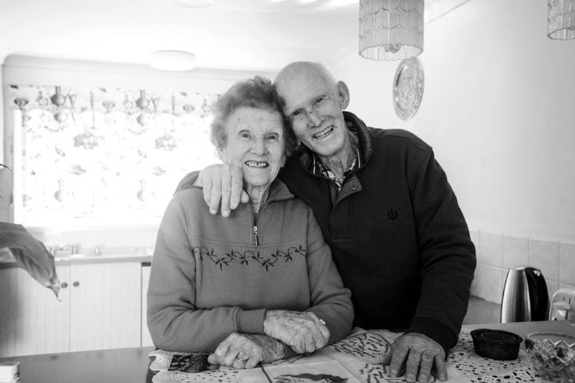 Aileen Stevens and Garry Carroll