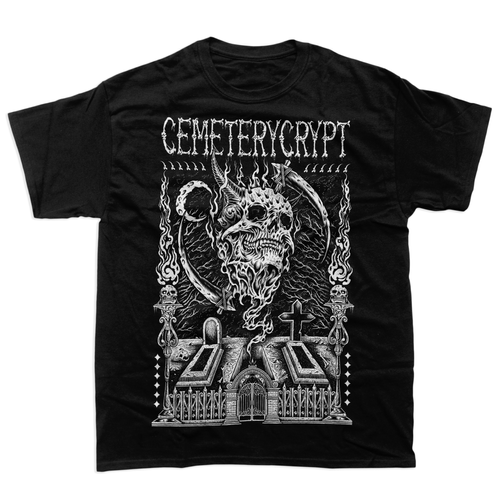 Hell's Cemetery T Shirt | CemeteryCrypt