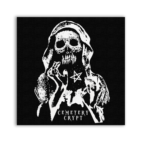 Crypt Logo Patch | CemeteryCrypt