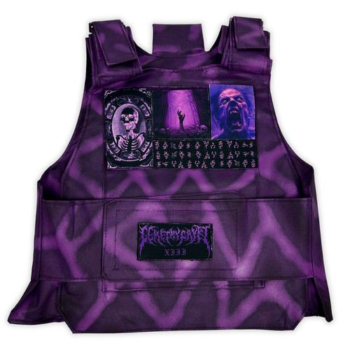 Rotten Purple Tactical Vest | Cemetery Crypt