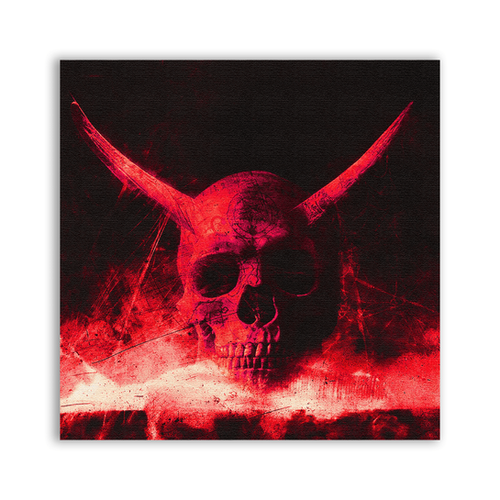Devil Skull Patch | CemeteryCrypt