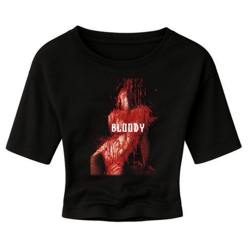 Bloody Crop Top | CemeteryCrypt