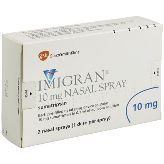 Buy Sumatriptan 10mg Nasal Spray - £22 | Next Day Delivery