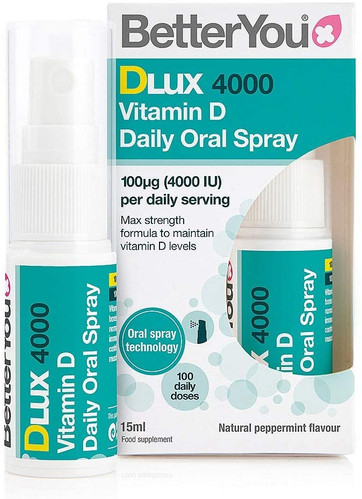 Buy BetterYou DLux 4000iu Vitamin D Oral Spray - £9 | Next Day Delivery