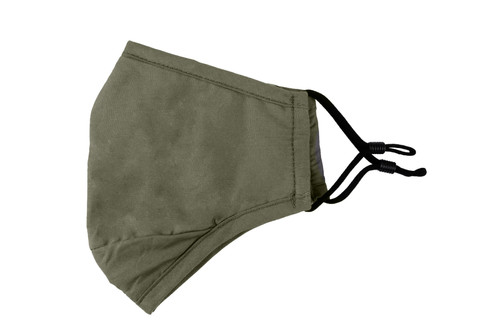Buy Reusable Cotton Face Mask (Olive Green) - £5 | Next Day Delivery