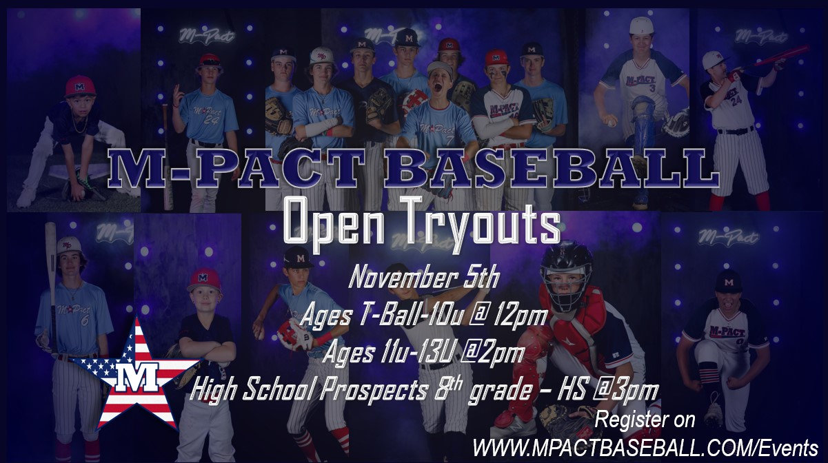 Open Tryouts for 2024 Spring/Summer Season | Shawnee M-Pact