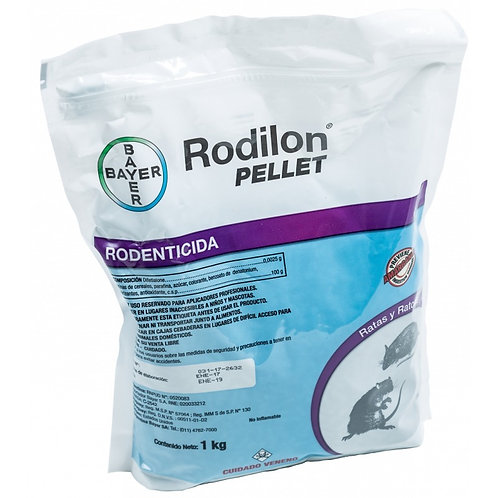 Rodilon Pellets, Rodilon Rodenticida, Control de Roedores, Cebo Raton ...