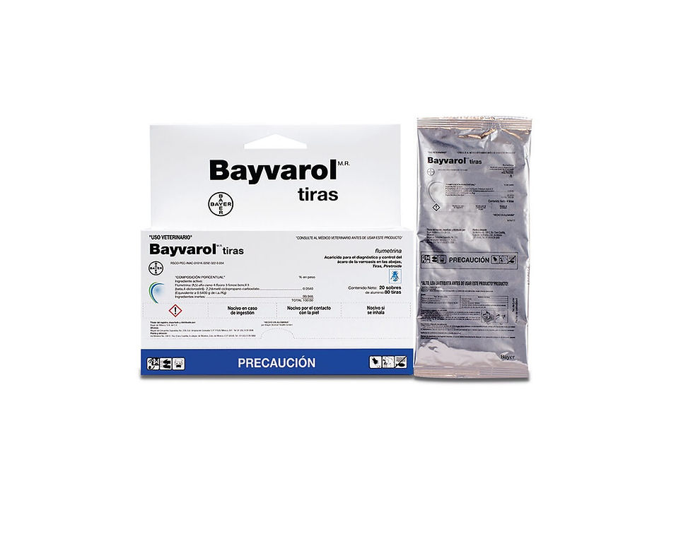 Control de Varroa, Varroasis, Bayvarol | sanidec