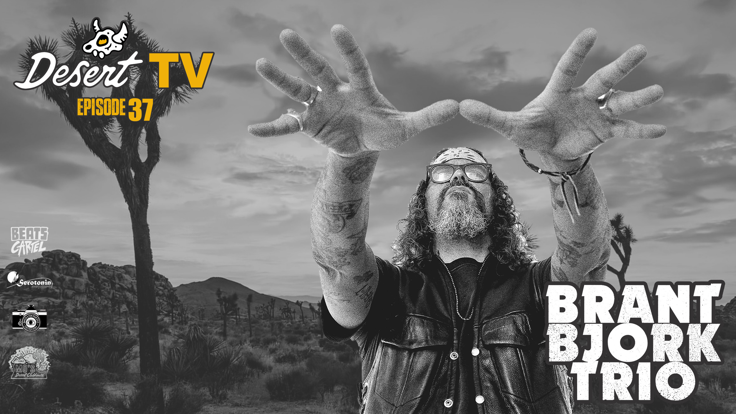 BRANT BJORK TRIO (USA) Live on DesertTV (FREE) | mosdesertclubhouse
