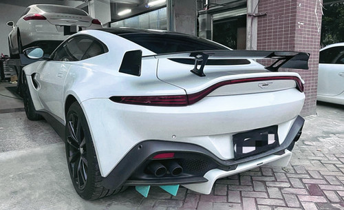 LUXURY - Aston Martin Vantage 2018 - 2025 Real Carbon Fiber F1 Spoiler ...