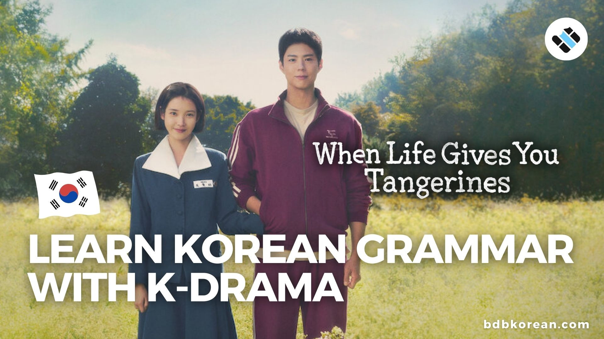 Korean Grammar Lessons Inspired by When Life Gives You Tangerines