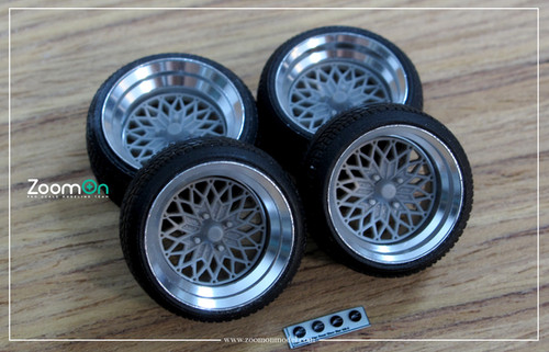 ZR044 Star Road Glow Star rim set | zoomonmodel
