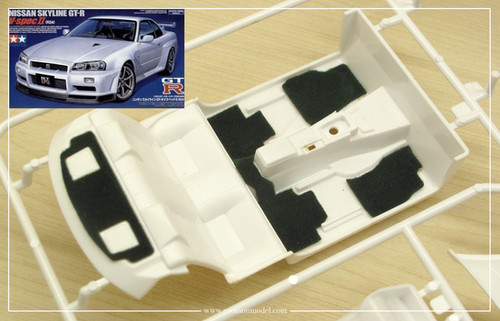ZC007 Carpet set - Skyline GT-R (R34) | zoomonmodel