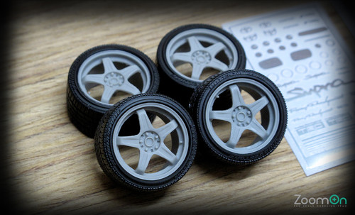 ZR020 18'' TRD T3 Sport rim set