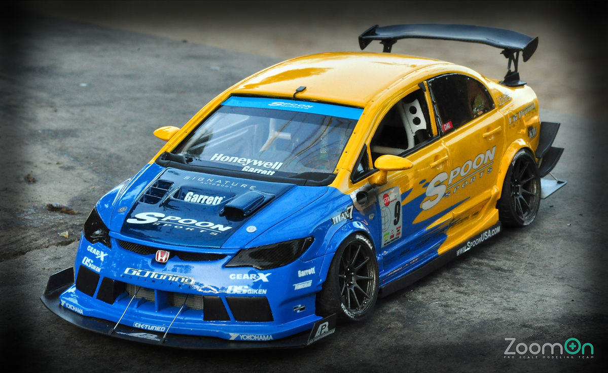 Z034 Honda FD2 Spoon center drive | zoomonmodel
