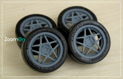 ZR100 SSR RF-PRO rim set | zoomonmodel