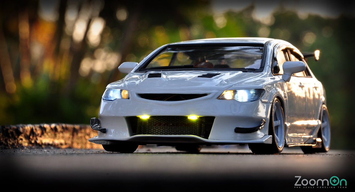 FD2 Js racing (white) | zoomonmodel