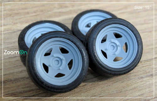 ZR061 Star steel rim set | zoomonmodel