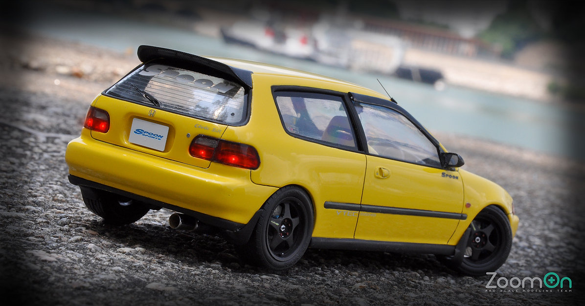 Z005 Honda Civic EG6 Spoon | zoomonmodel