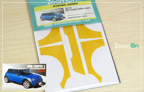 ZD179 Mini Cooper pattern marks | zoomonmodel