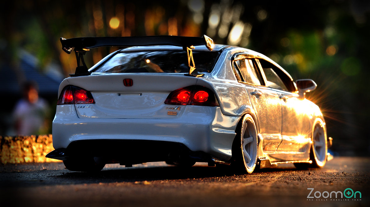 FD2 Js racing (white) | zoomonmodel