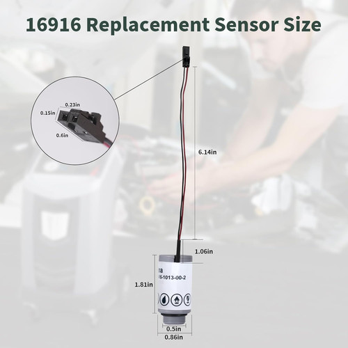 16916 Robinair 16916 Robinair CoolTech ID Plus Refrigerant Identifier